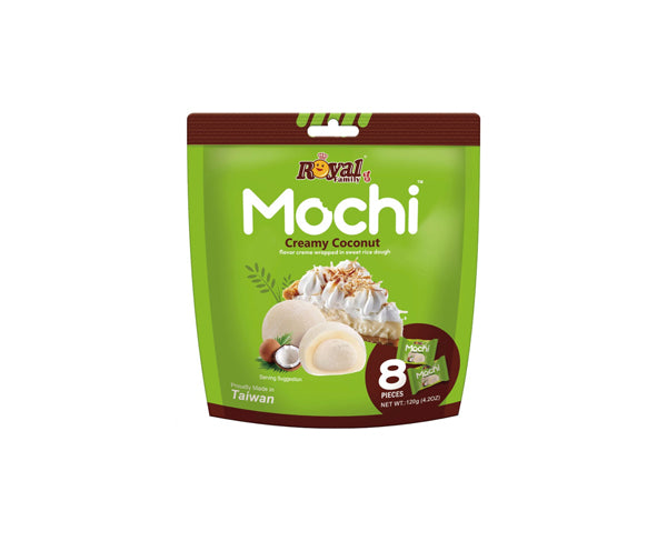 Mochi Saveur Noix de Coco – Gâteaux de riz moelleux - 120 g – Japan Snack